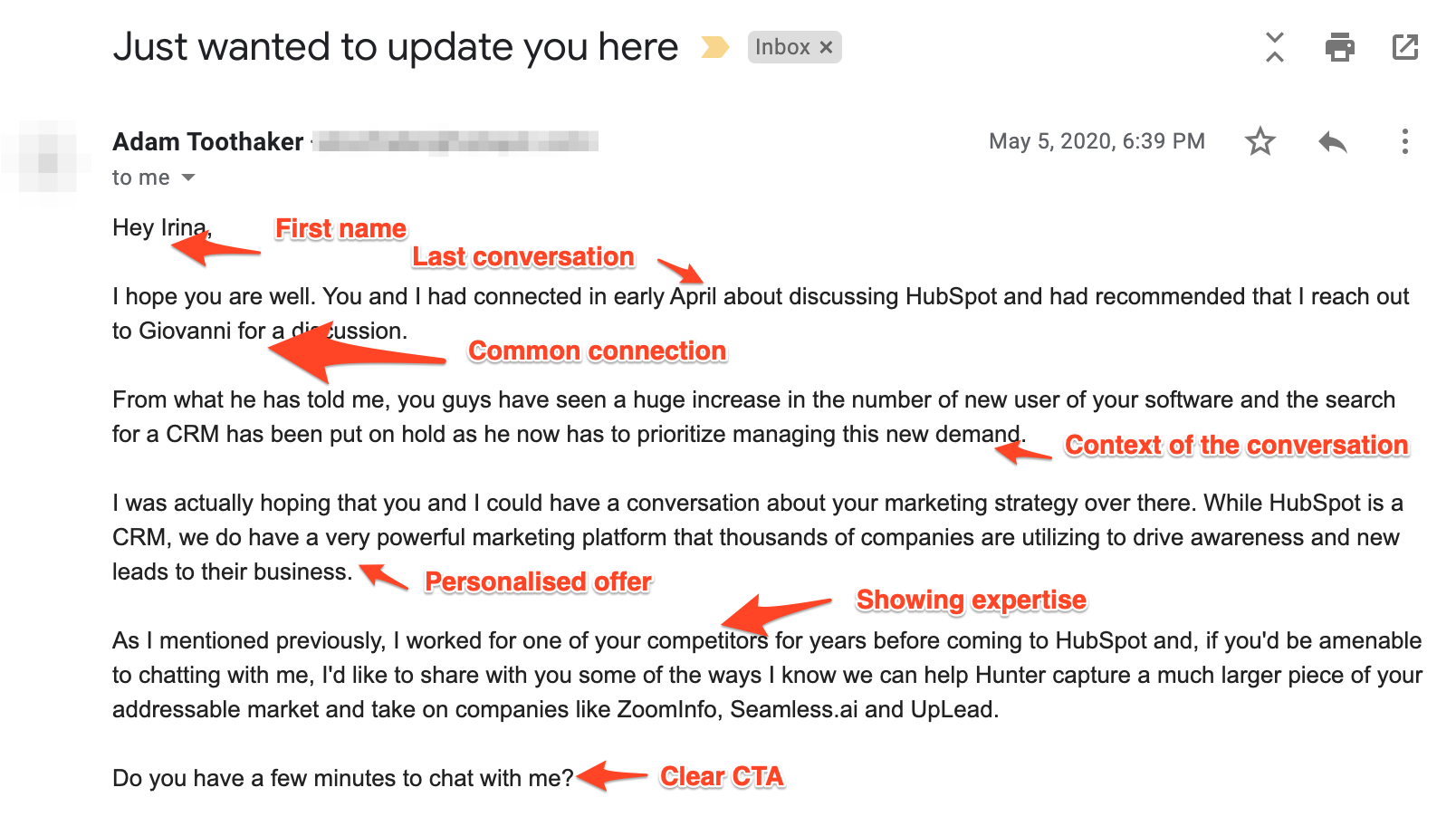 Polite Follow Up Email Sample For A Re Matgola