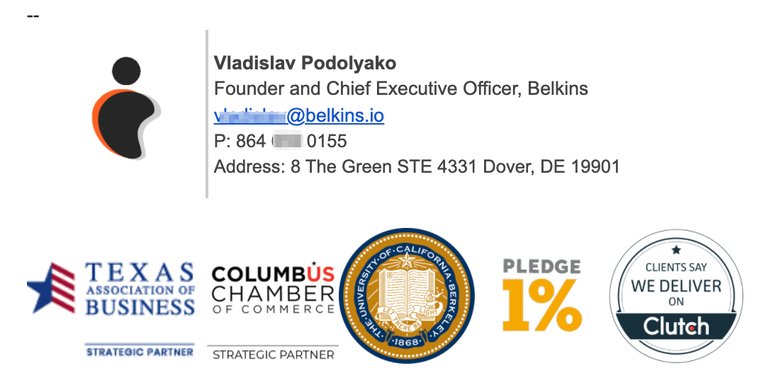 Professional Email Signature: 18 Examples & Best Practices