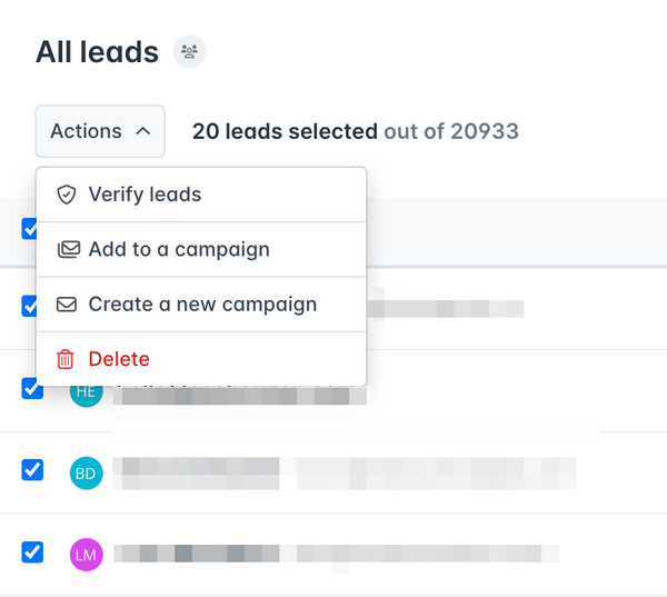 Find verified email addresses of your prospects